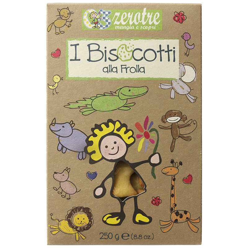 Shortbread biscuits 250g - Casa Rustichella